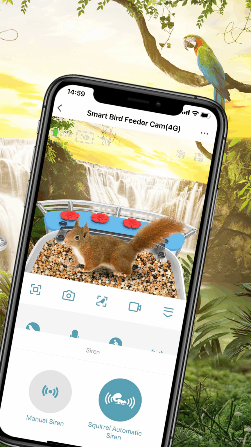 Bird Lover App - ultimate smart bird feeder companion app